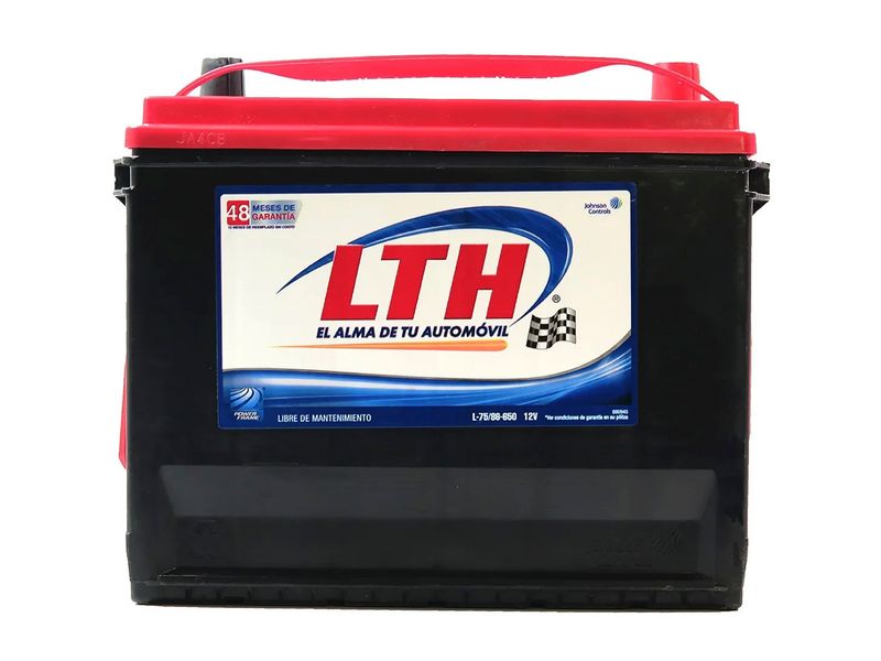 BATERIA PARA AUTOMOVIL LTH L-75/86-650 COLOR NEGRO - Kelder